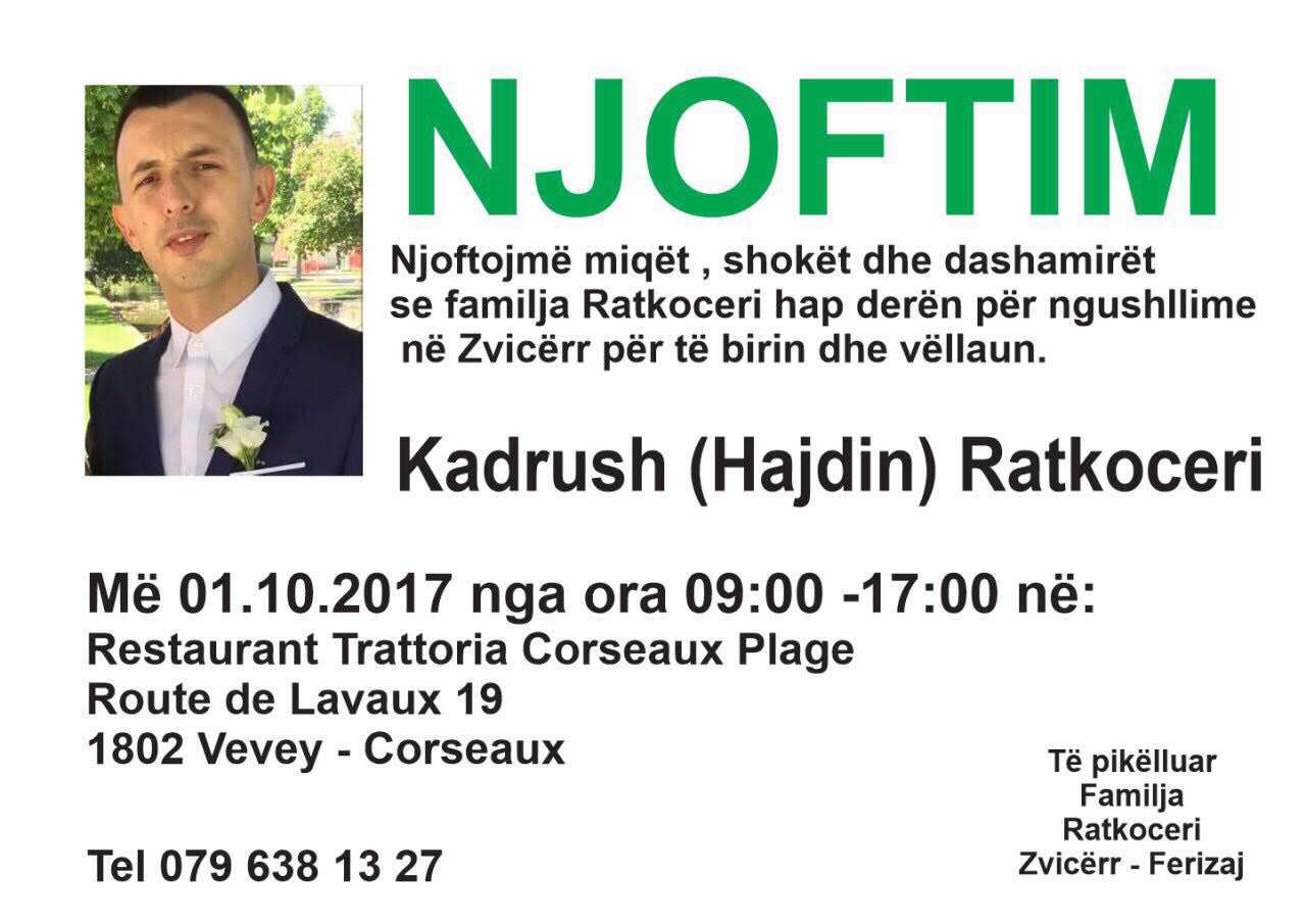 Njoftim për të pame - Albinfo