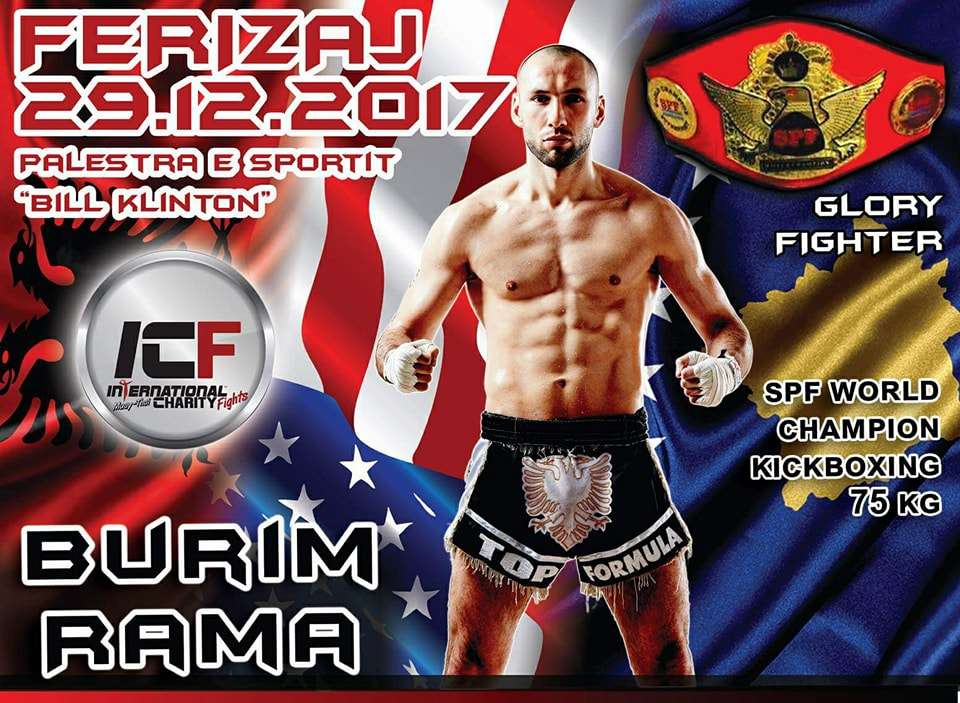 Burim Rama ndeshet për titull bote në evenimentin humanitar në Ferizaj ...