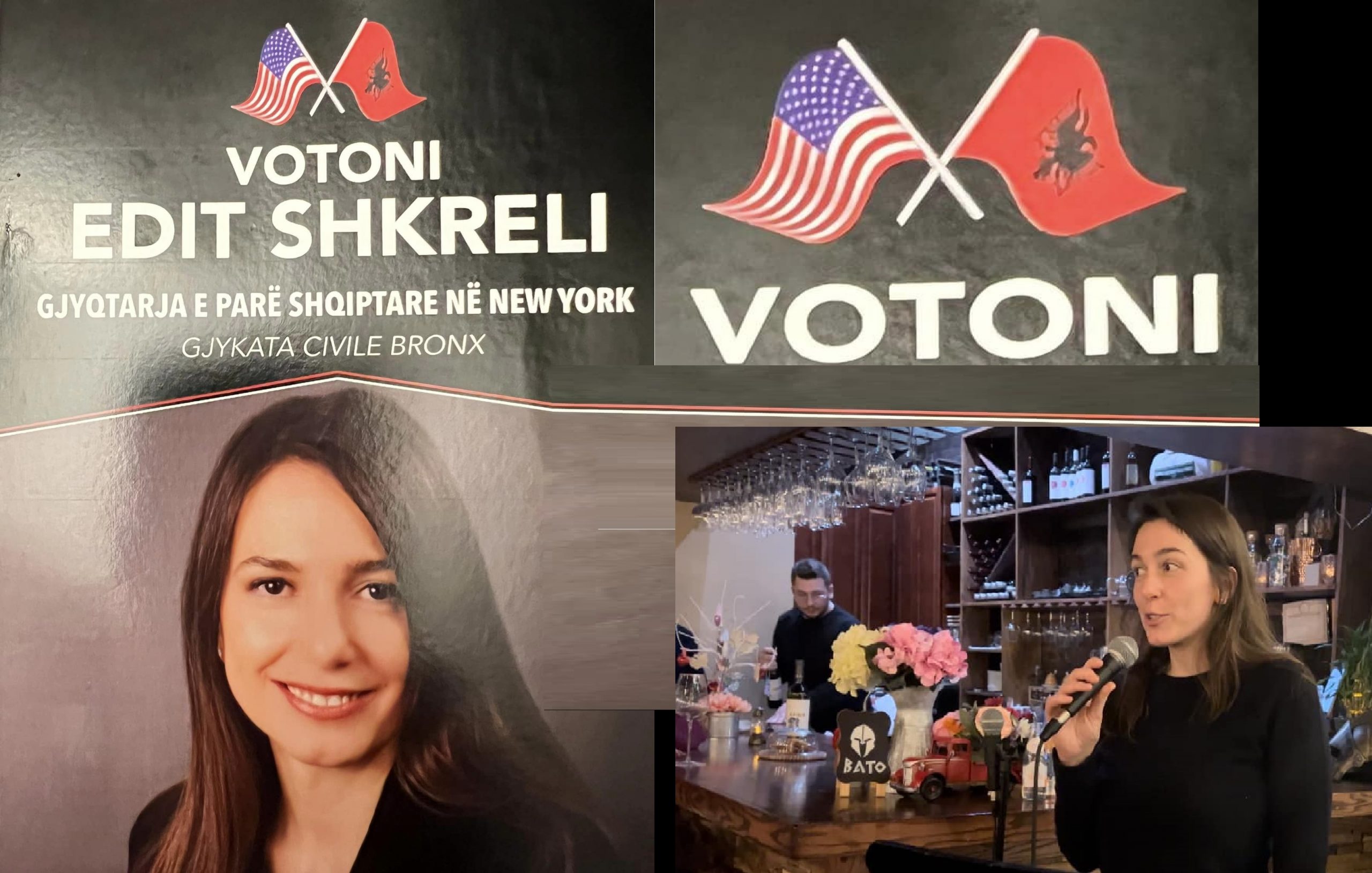 Edit Shkreli, gjyqtarja e parë shqiptare kandidate në Nju-Jork - Albinfo