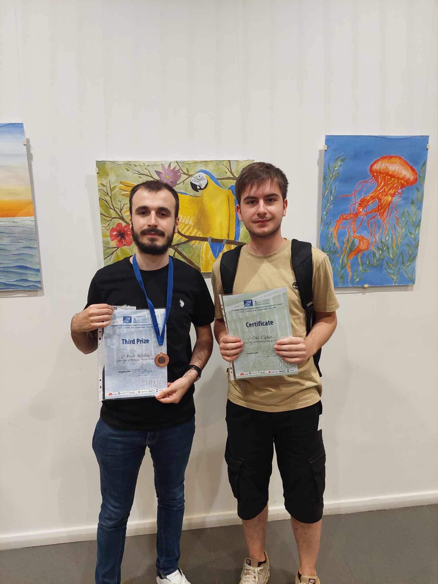 Kosova fiton medaljen e bronztë në garat e matematikës. - Albinfo