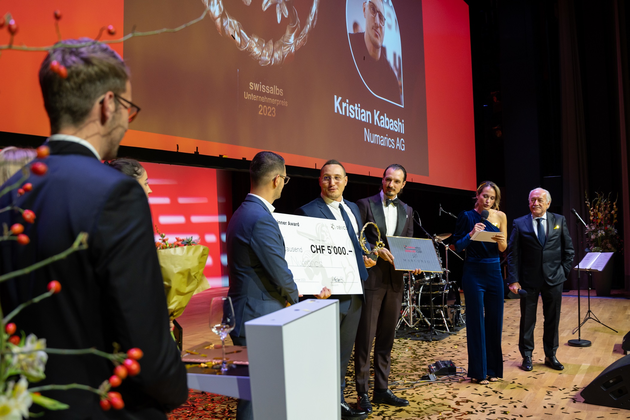 Kristian Kabashi fiton Çmimin Swissalbs si Sipërmarrës i vitit 2023 ...