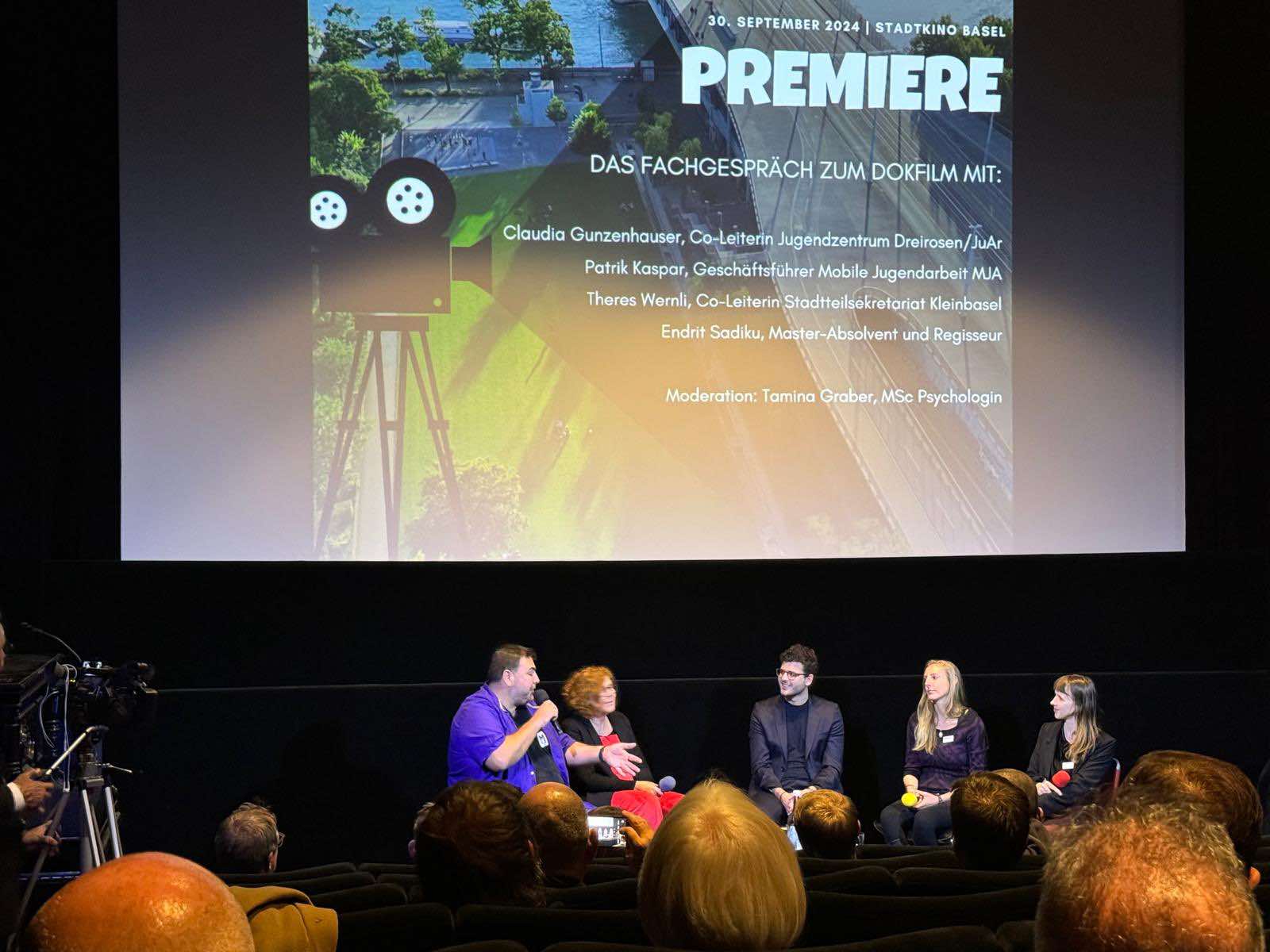 Premiera e filmit të Endrit Sadikut në Bazel u hap me fjalën e ...