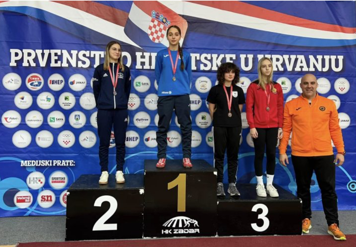 Një shqiptare, kampione e Kroacisë në mundje - Albinfo