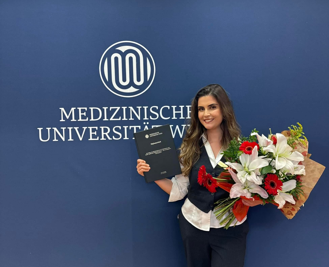 Fiona Kabashi diplomon në Universitetin Mjekësor të Vjenës - Albinfo