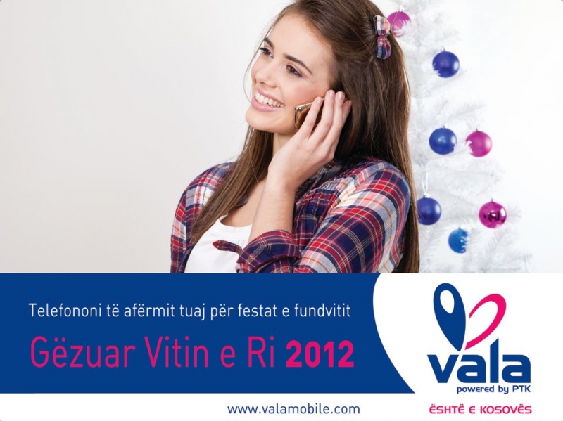 Vala: 8 milionë sms për Vitin e Ri - Albinfo